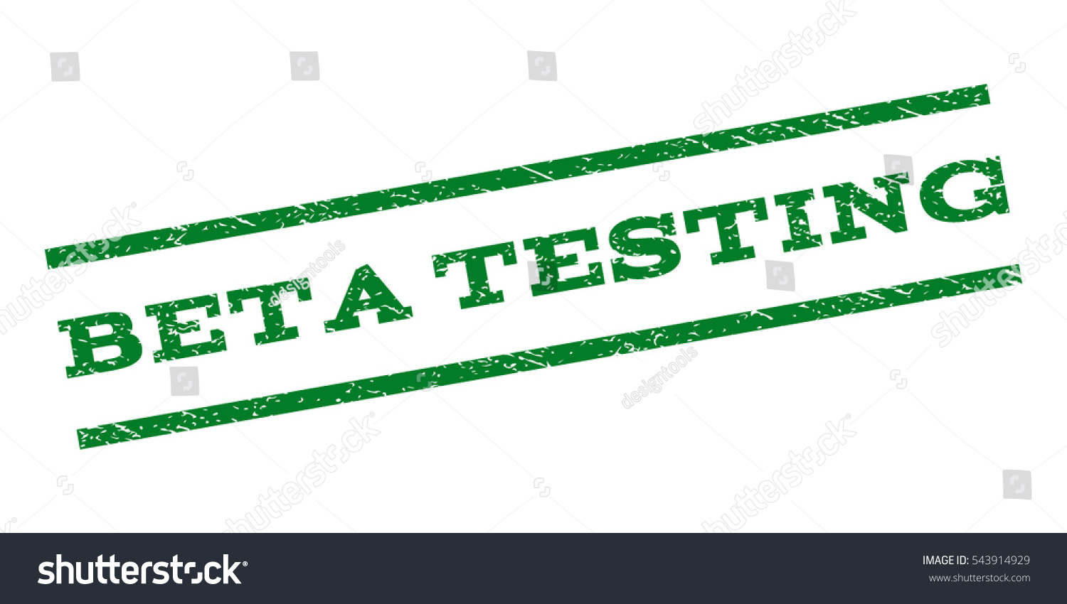 Beta Testing Watermark Stamp Text Caption Stock Vector (Royalty Free ...
