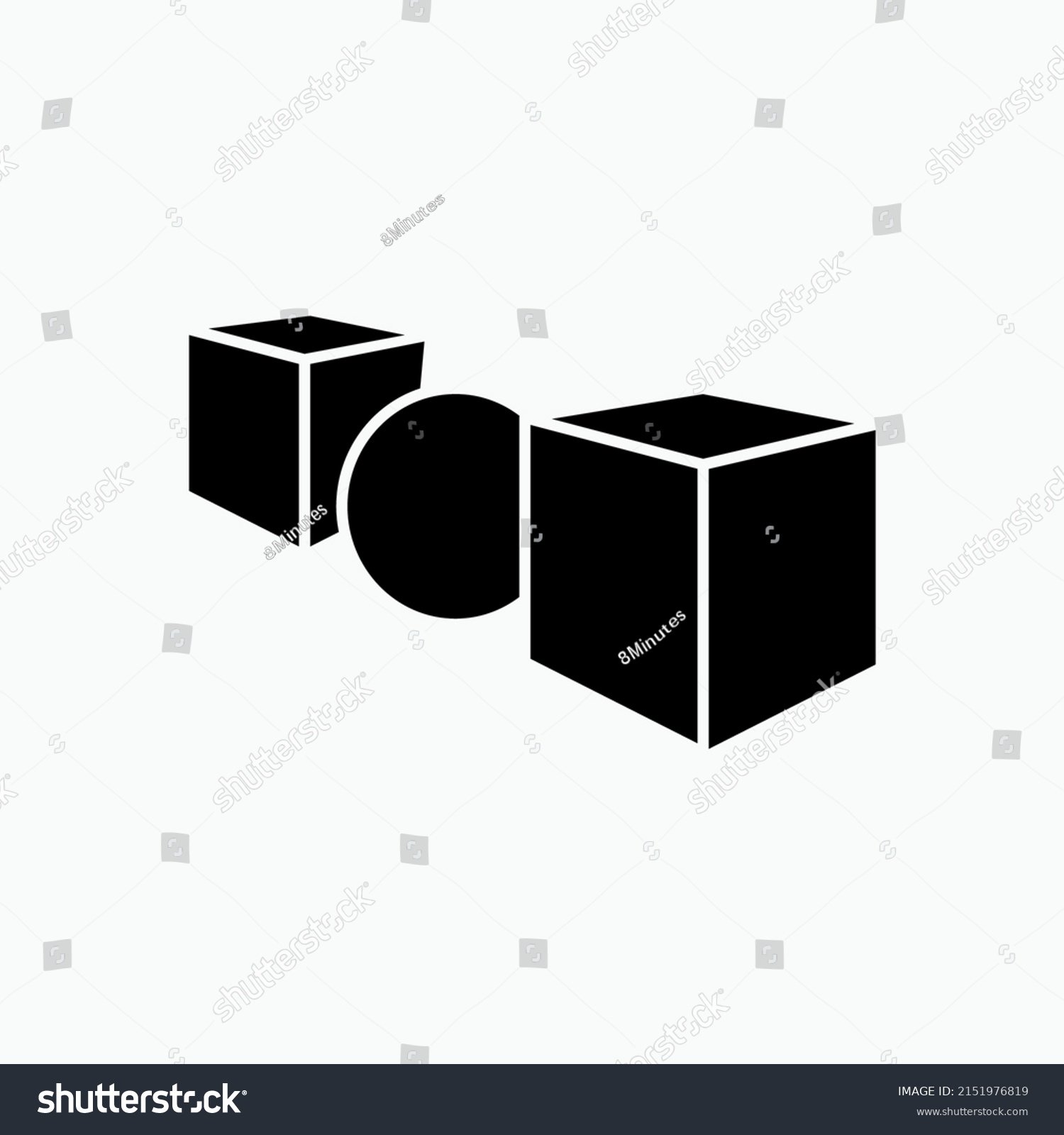 Between Icon Symbol Among Vector Stock Vector (Royalty Free) 2151976819 ...