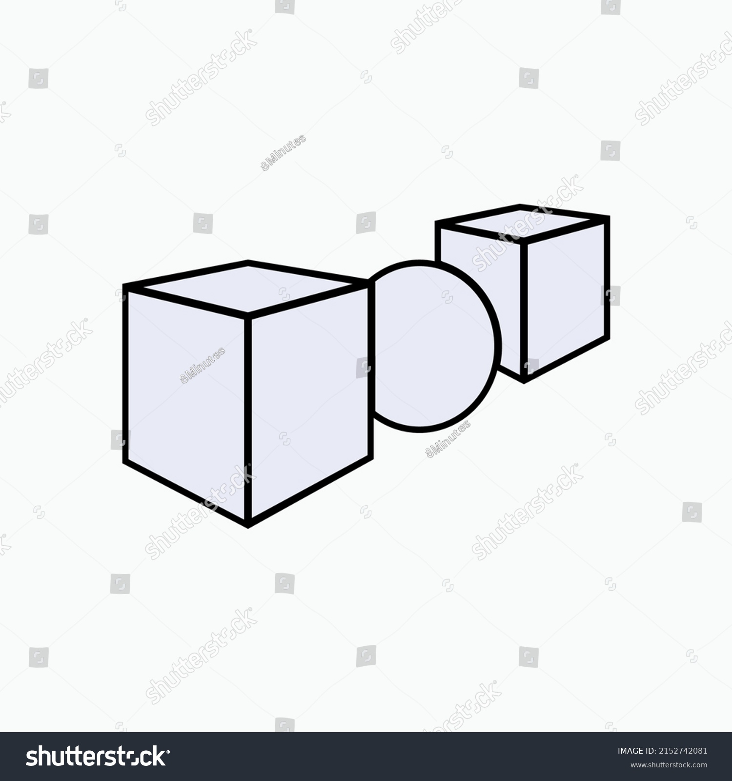 Between Icon Symbol Among Vector Stock Vector (Royalty Free) 2152742081 ...