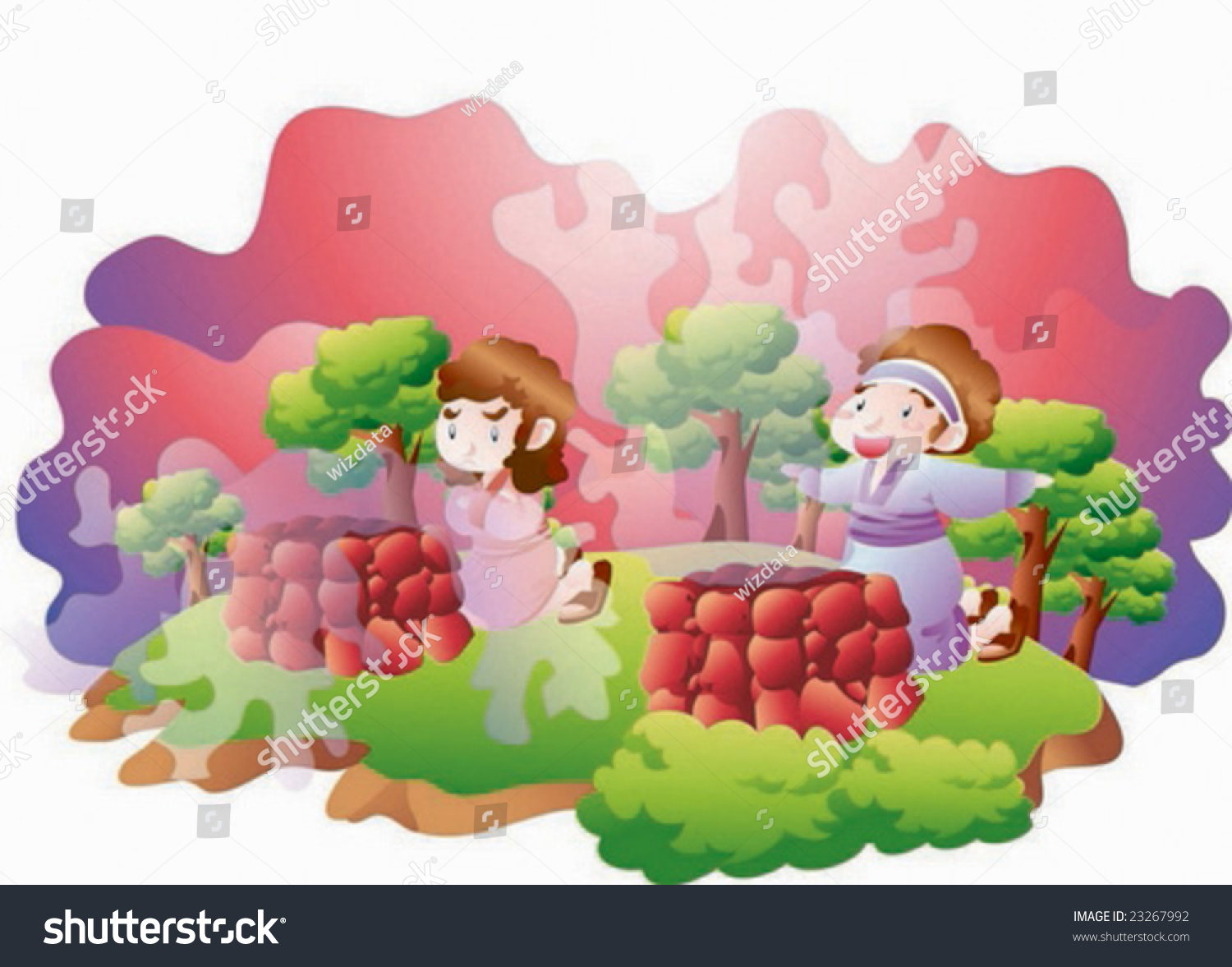 Bible Story Stock Vector (Royalty Free) 23267992