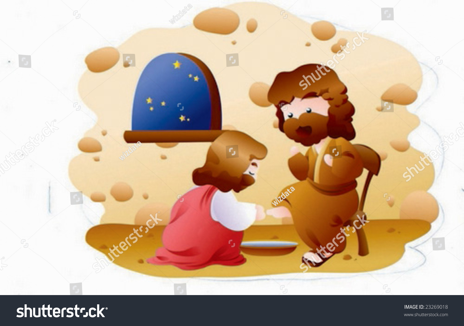 Bible Story Stock Vector (Royalty Free) 23269018 | Shutterstock
