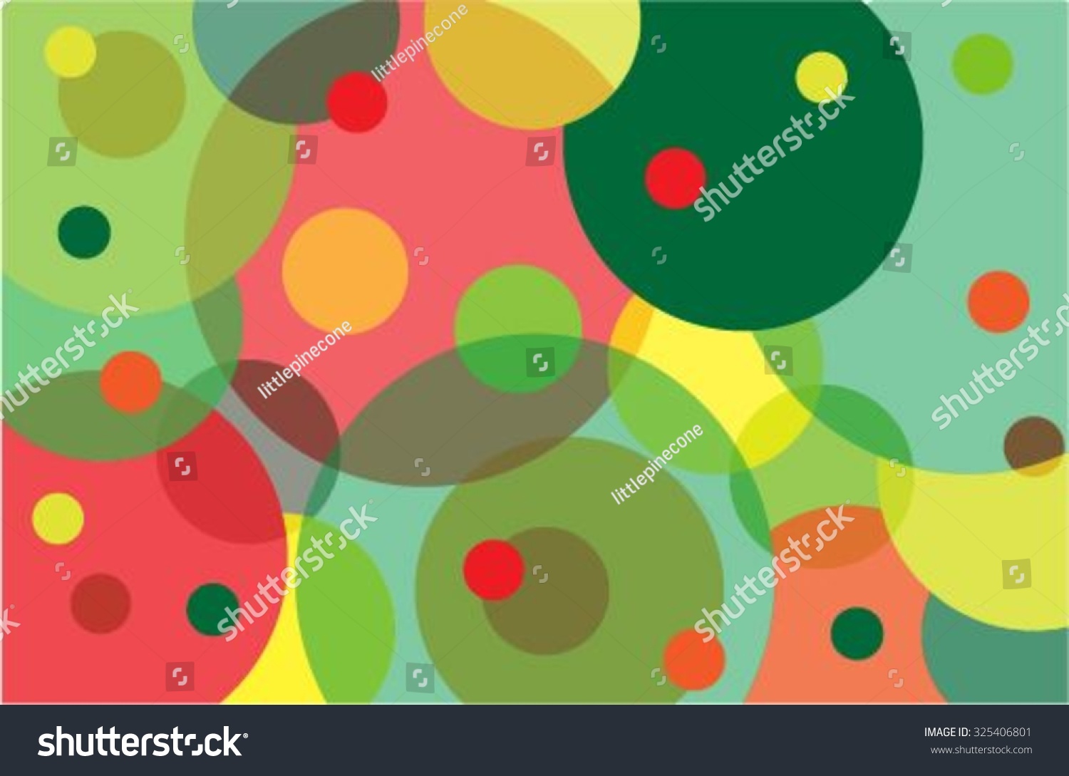 Big Small Circles Stock Vector (Royalty Free) 325406801