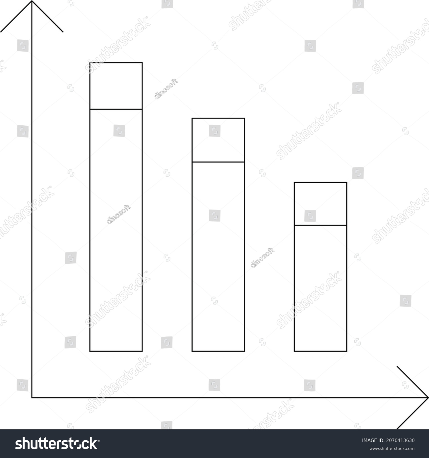 Big Data Icon Growth Statistic Stock Vector (Royalty Free) 2070413630 ...