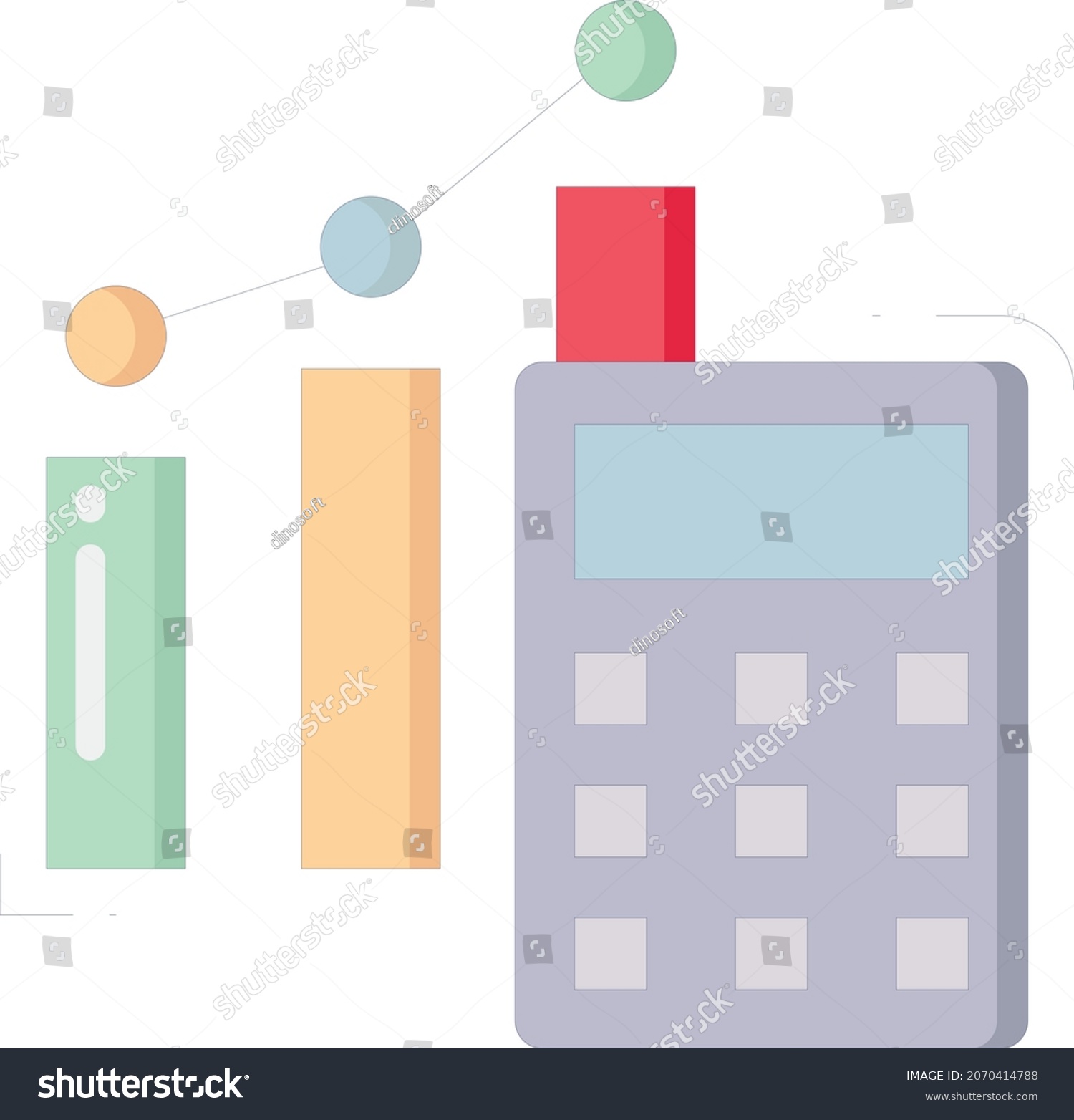 Big Data Icon Growth Statistic Stock Vector (Royalty Free) 2070414788 ...