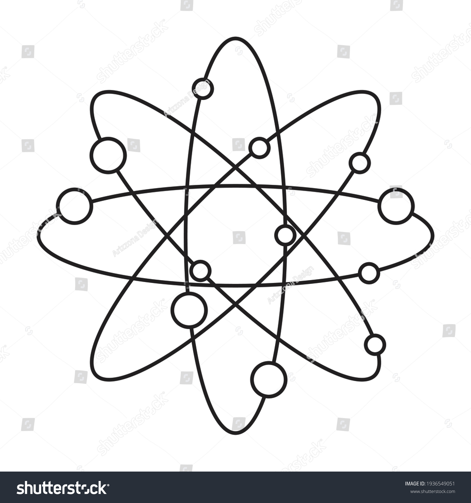 Símbolo de icono de Big Data: vector de stock (libre de regalías ...