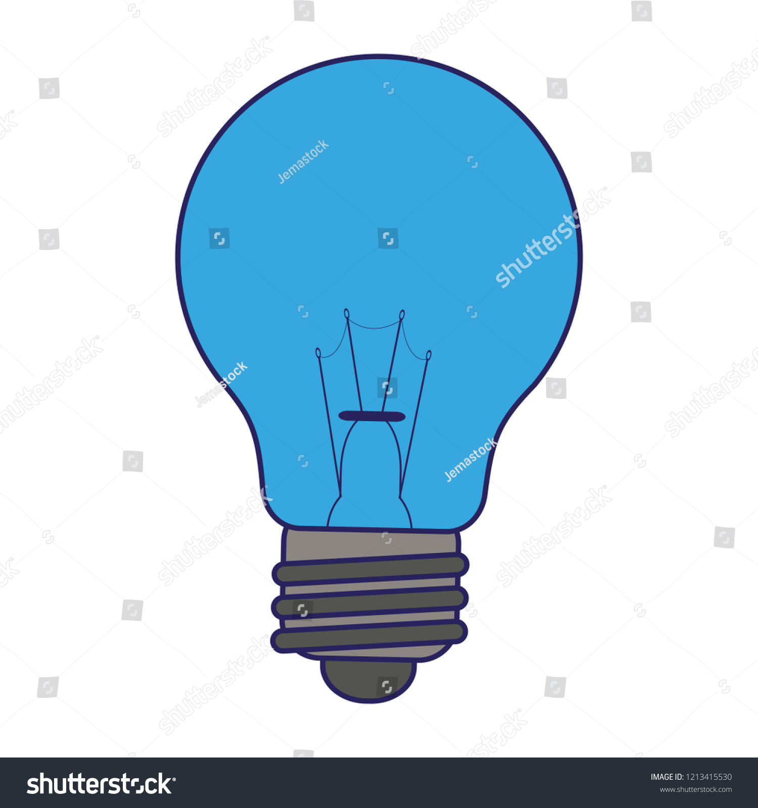 Big Idea Symbol Stock Vector (Royalty Free) 1213415530