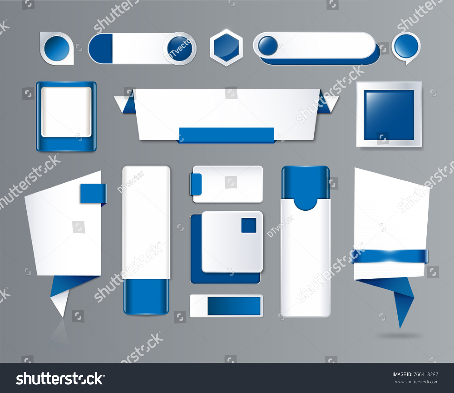 Big Infographics Label Set Stock Vector (Royalty Free) 766418287