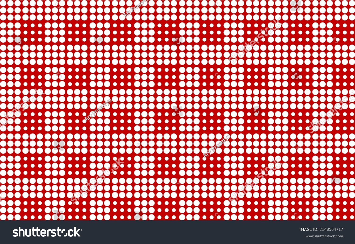 Bigger Smaller Square Dots Vector Pattern Stock Vector (Royalty Free ...