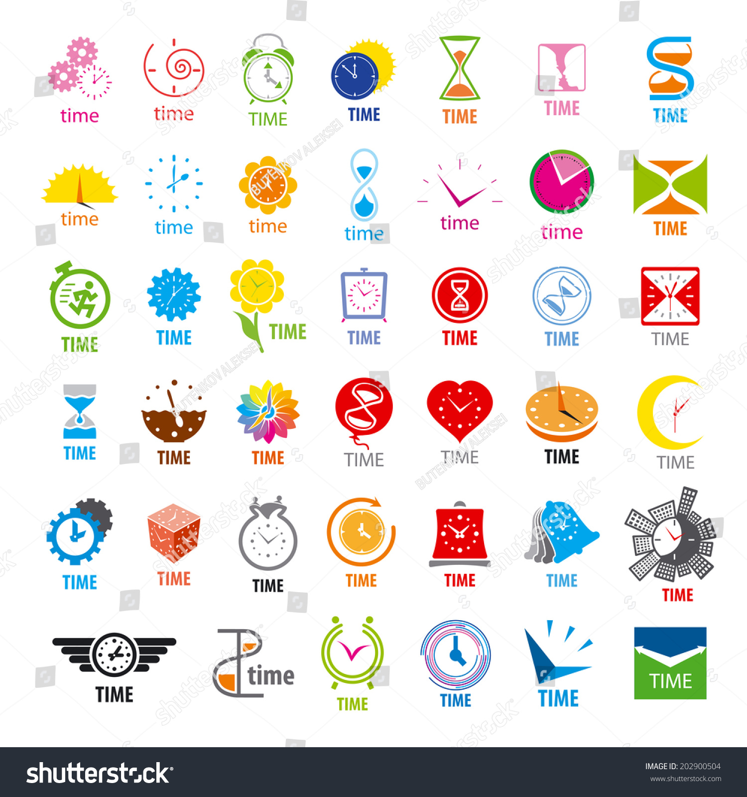 Biggest Collection Vector Icons Time Stock Vector (Royalty Free ... Biggest Collection Vector Icons Time Stock Vector (Royalty Free ...