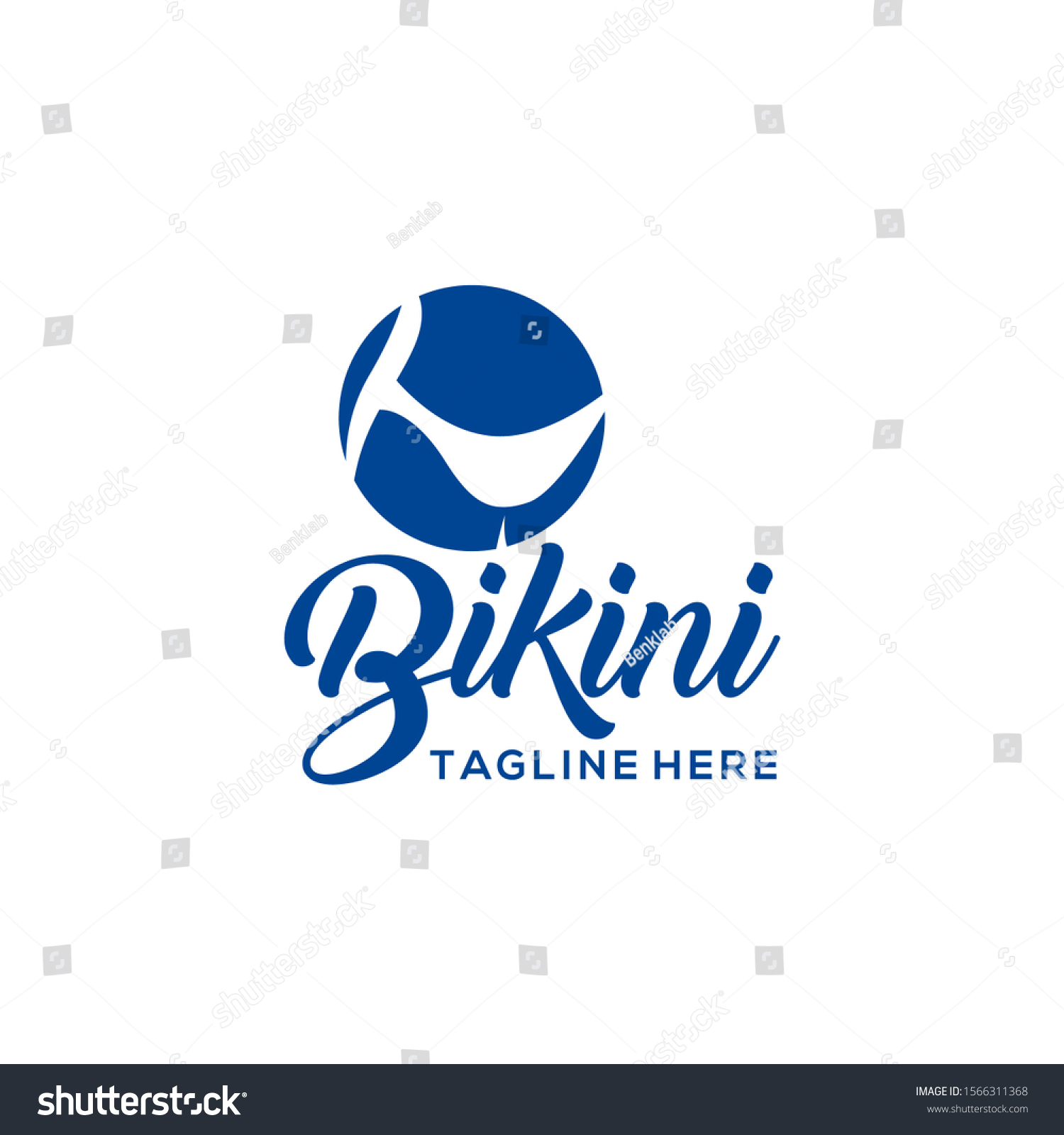 Bikini Logos Vector Image Swimsuit Logo: vetor stock (livre de direitos ...