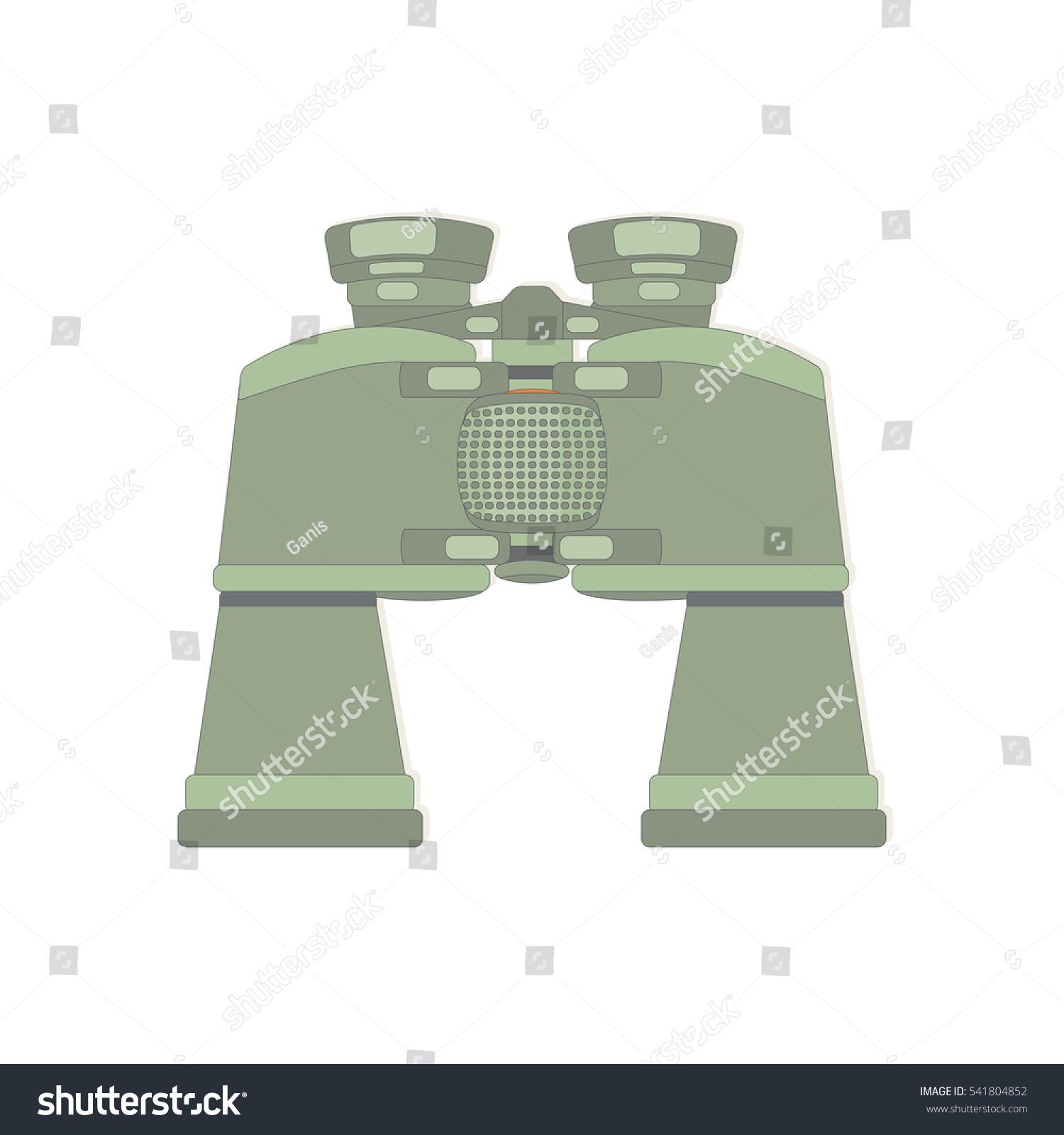 Binoculars Zoom Vector Illustration Stock Vector (Royalty Free ...