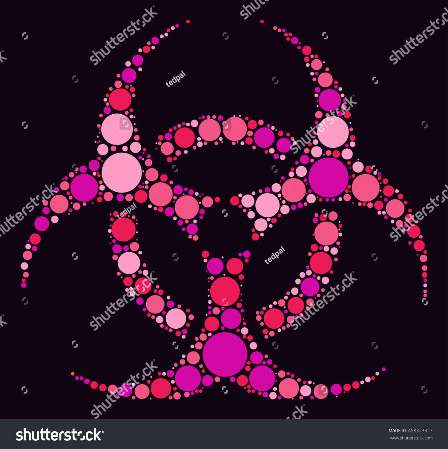 Biochemical Icon Shape Vector Design By Stock Vector (Royalty Free ...
