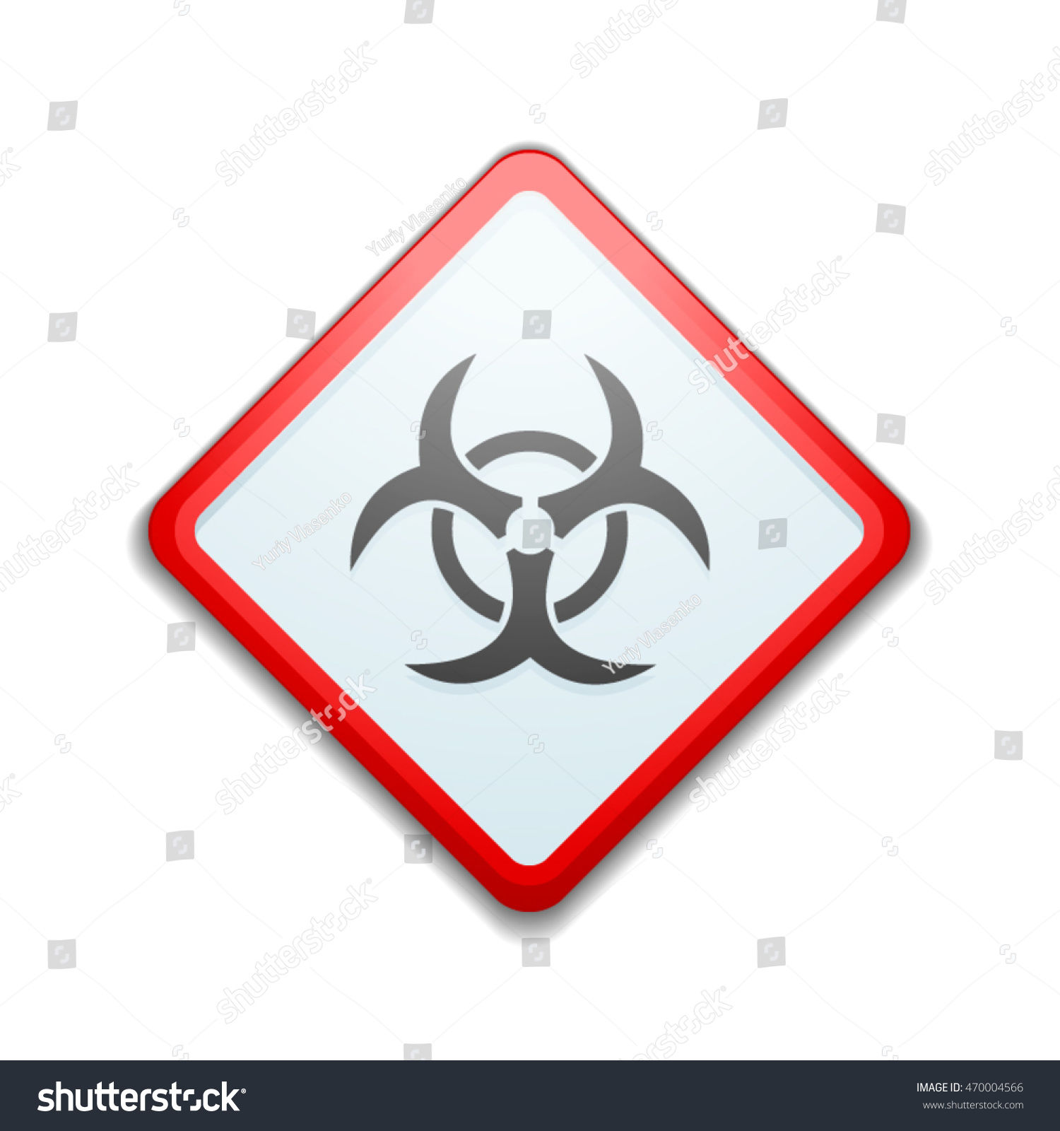 Biohazard Danger Sign Stock Vector (Royalty Free) 470004566 | Shutterstock