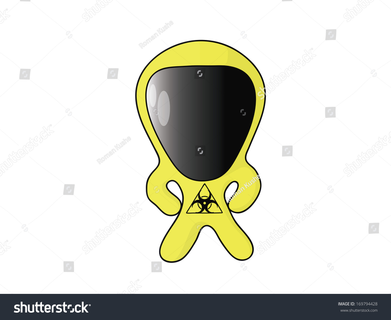 Biological Radiation Protection Stock Vector (Royalty Free) 169794428 ...