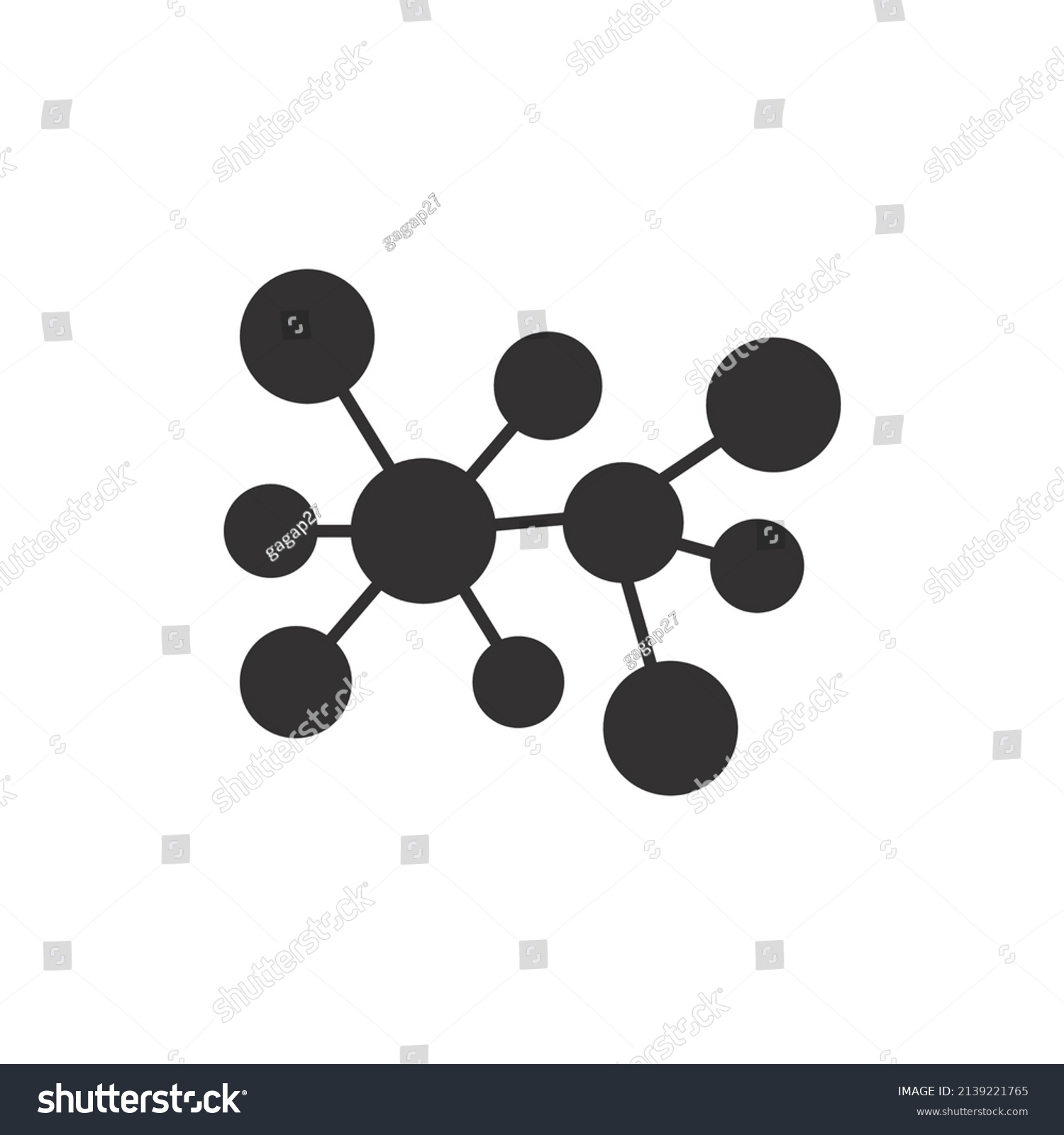 Biology Icons Symbol Vector Elements Infographic Stock Vector (Royalty ...