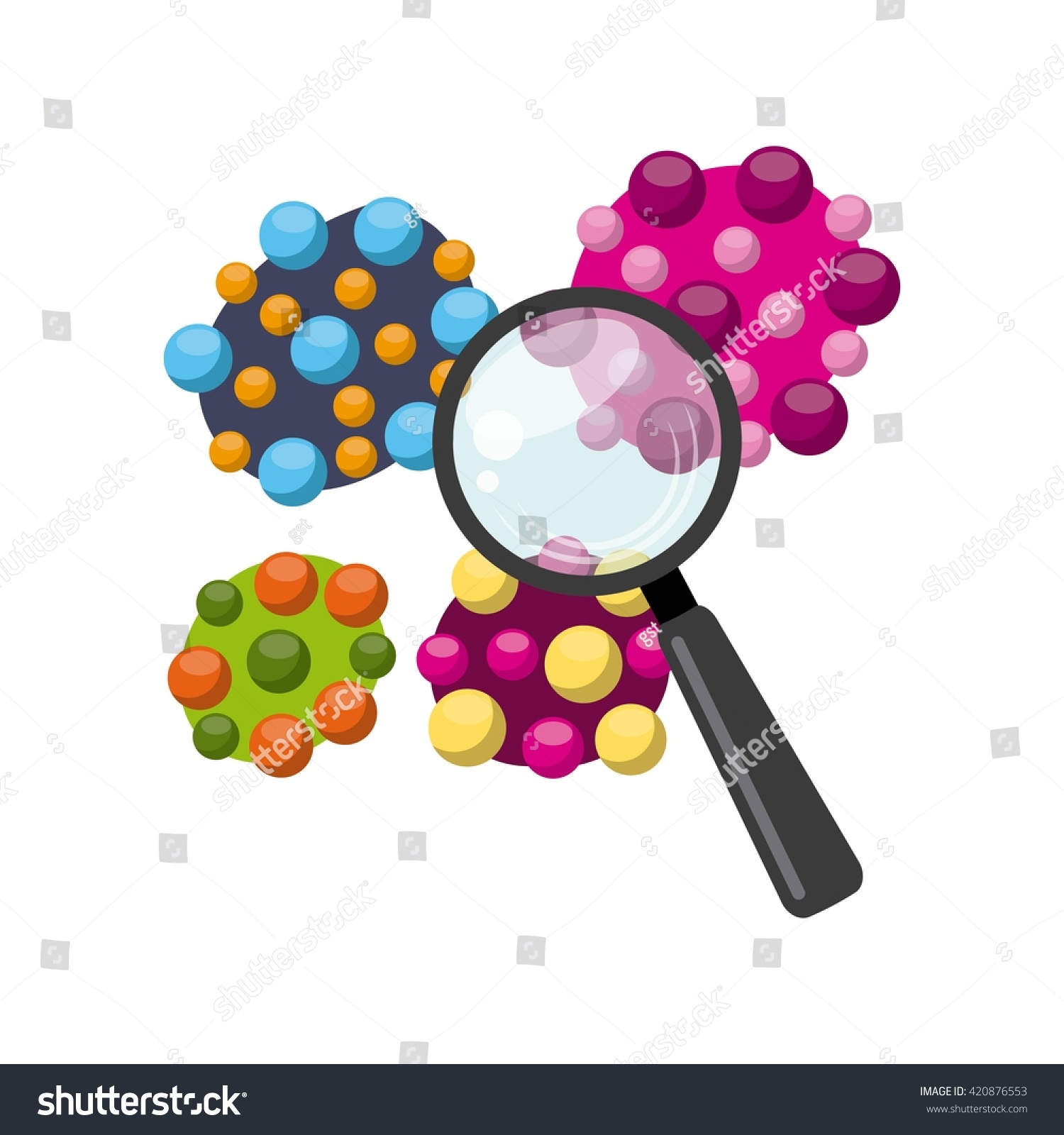 Biology Science Design Stock Vector (Royalty Free) 420876553