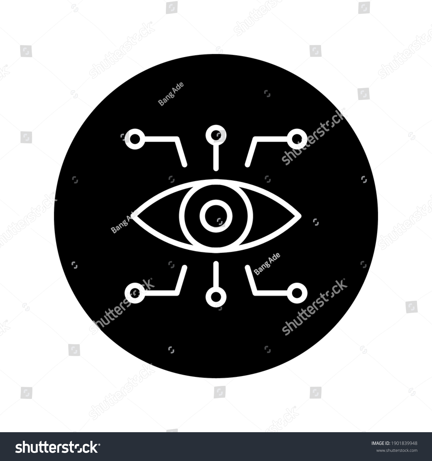 Bionic Eye Icon Thin Linear Bionic Stock Vector (Royalty Free) 1901839948 Bionic Eye Icon Thin Linear Bionic Stock Vector (Royalty Free) 1901839948