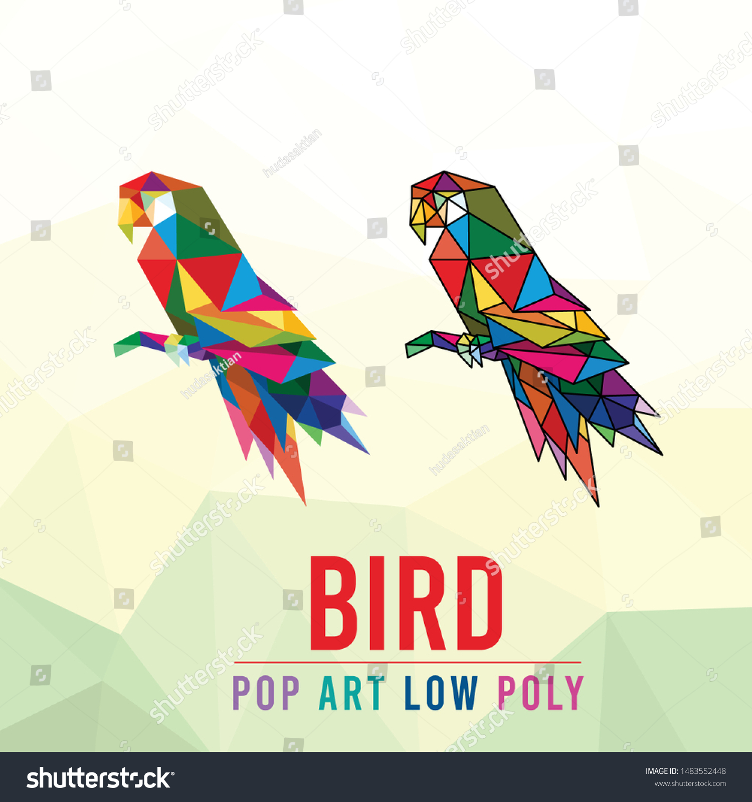 Bird Animal Pet Pop Art Low Stock Vector (Royalty Free) 1483552448 ... Bird Animal Pet Pop Art Low Stock Vector (Royalty Free) 1483552448 ...