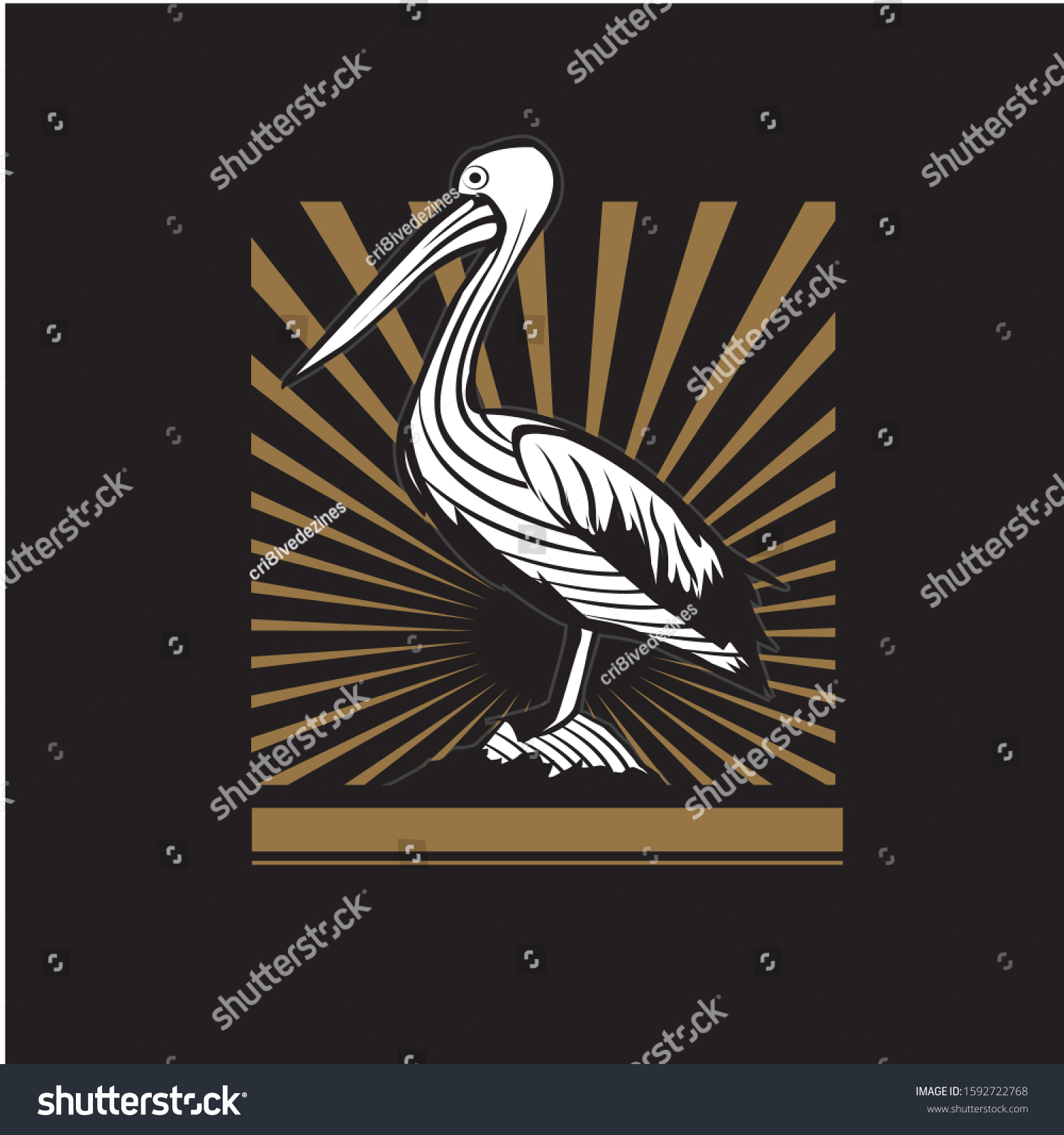 Bird Design Vector Art Stock Vector (Royalty Free) 1592722768