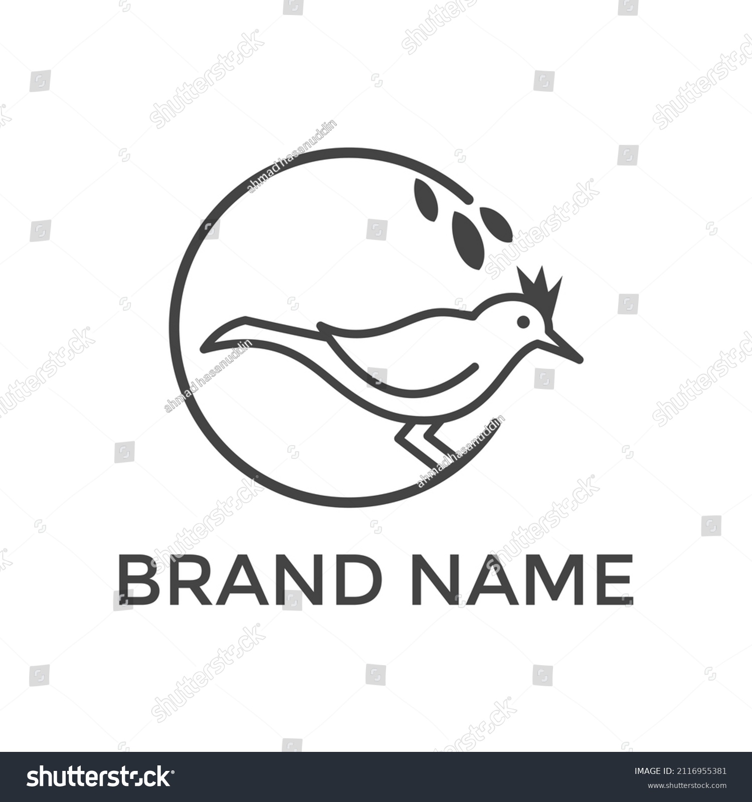 Bird Letter C Logo Design Vector Stock Vector (Royalty Free) 2116955381 ...