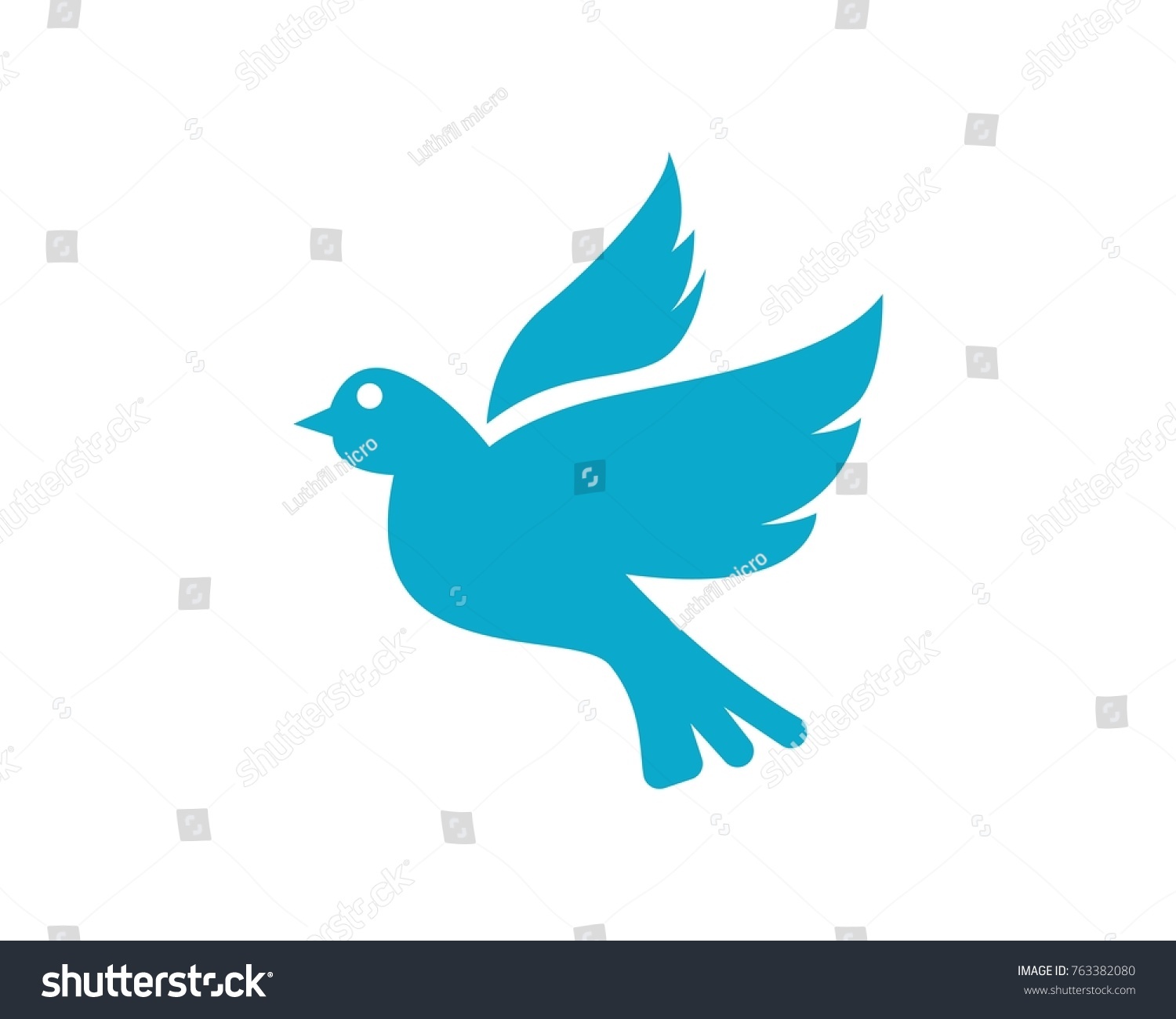 Bird Logos Vector Symbols Stock Vector (Royalty Free) 763382080 ...