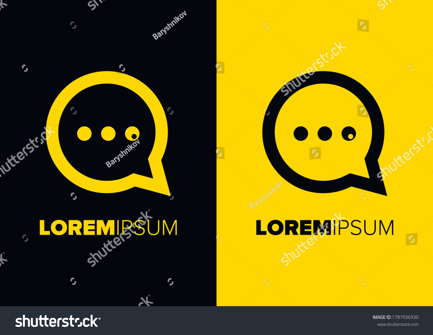 Bird Message Logo Design Vector Illustration Stock Vector (Royalty Free ...
