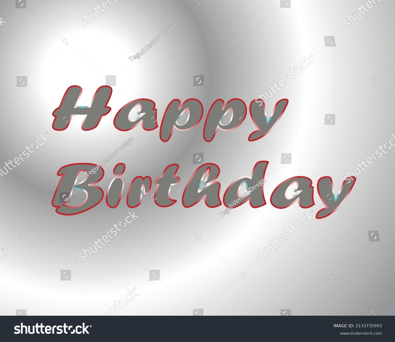 Birthday Greeting Gradient Abstract Background Vector Stock Vector ...