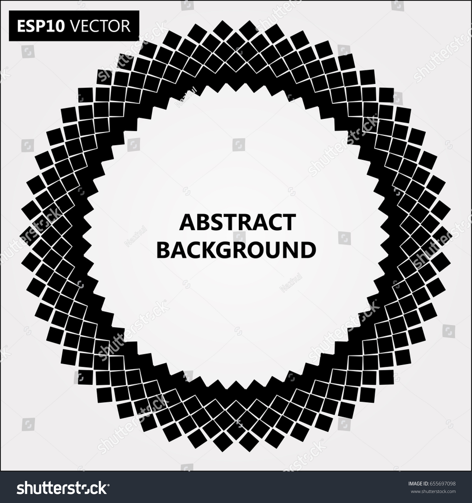 Black Abstract Halftone Logo Design Element Stock Vector (Royalty Free ...