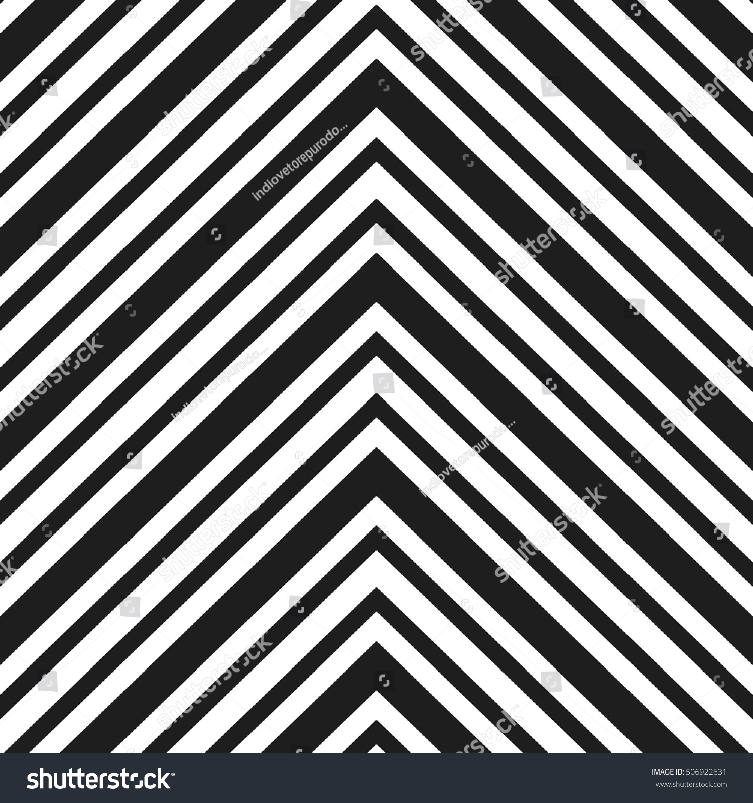 Black White Chevron Background Stock Vector (Royalty Free) 506922631