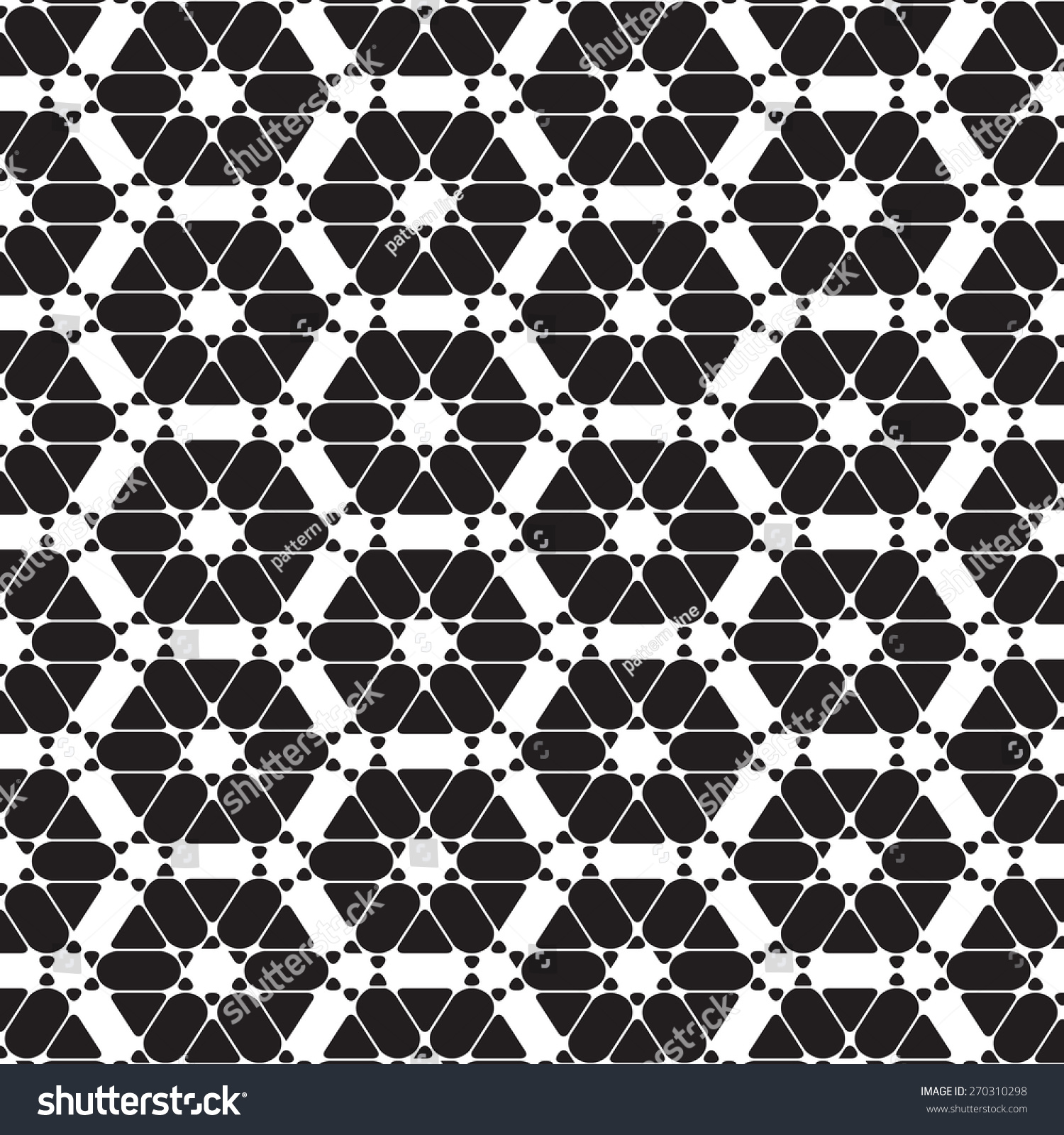 Black White Graphic Pattern Abstract Vector Stock Vector (Royalty Free ...