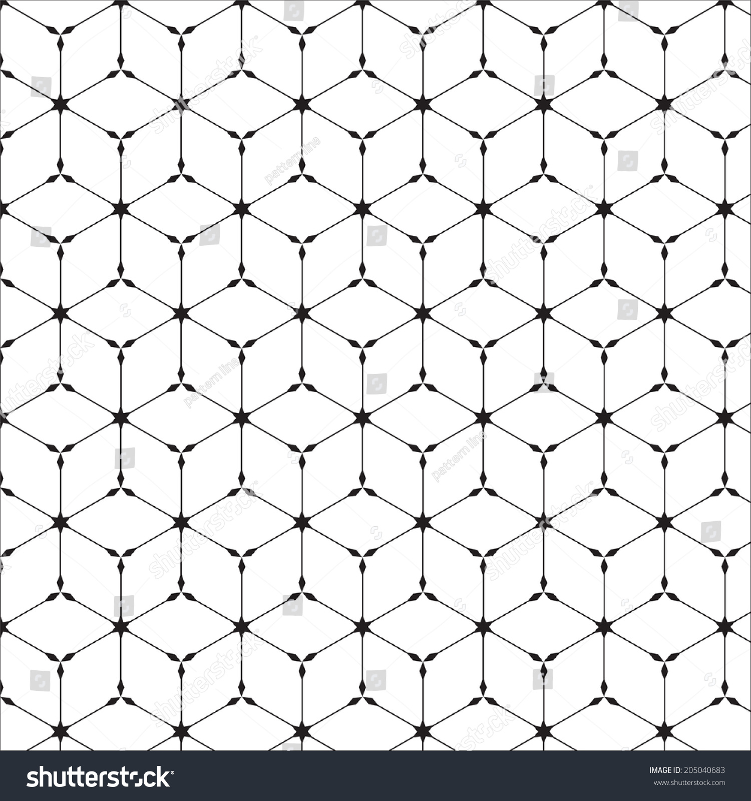 Black White Graphic Pattern Abstract Vector Stock Vector (Royalty Free ...