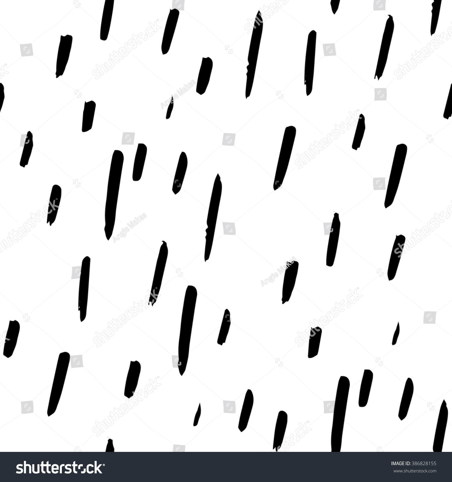 Black White Simple Vector Confetti Pattern Stock Vector (Royalty Free ...