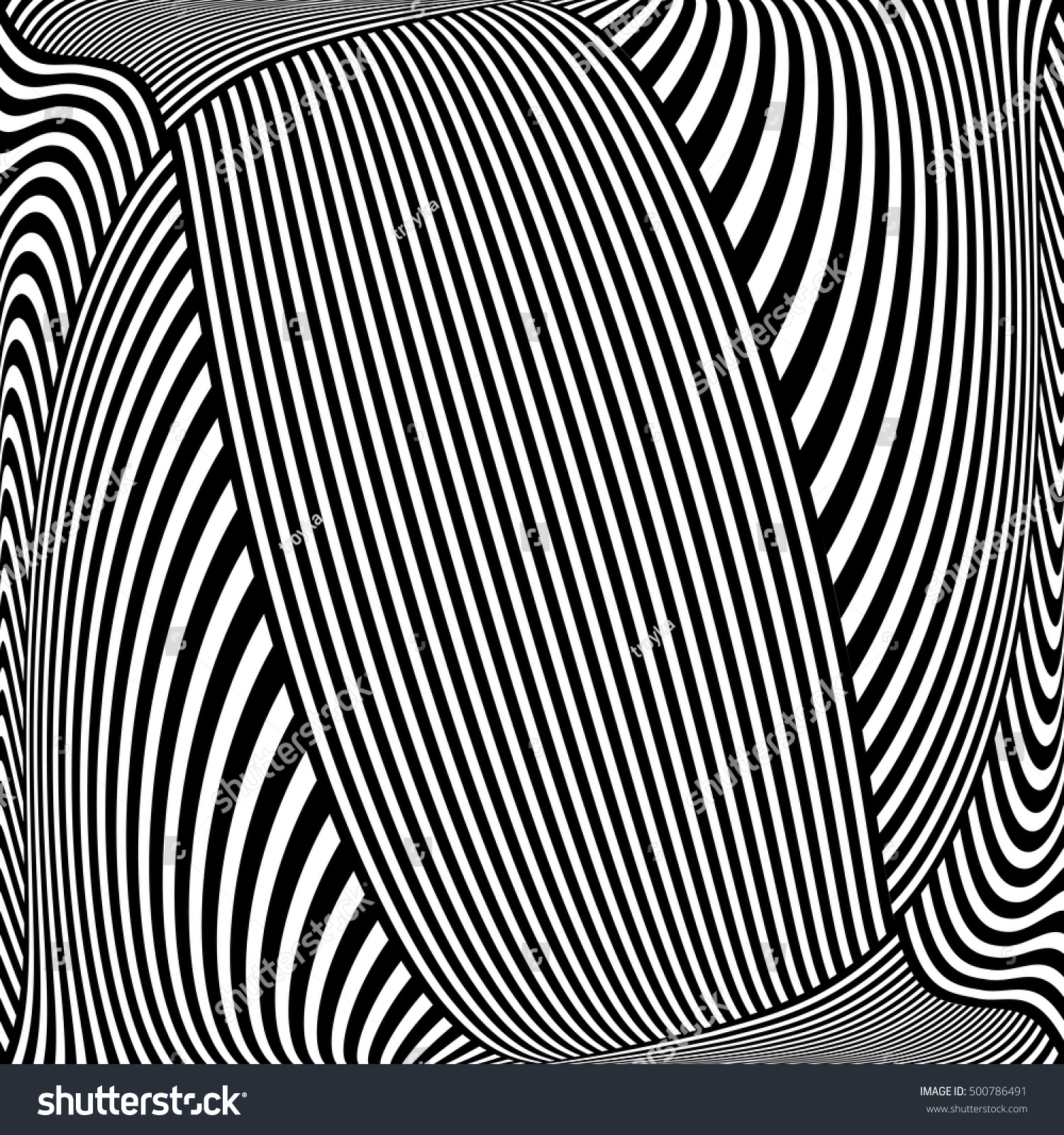 Black White Striped Lines Pattern Vector Stock Vector (Royalty Free ...