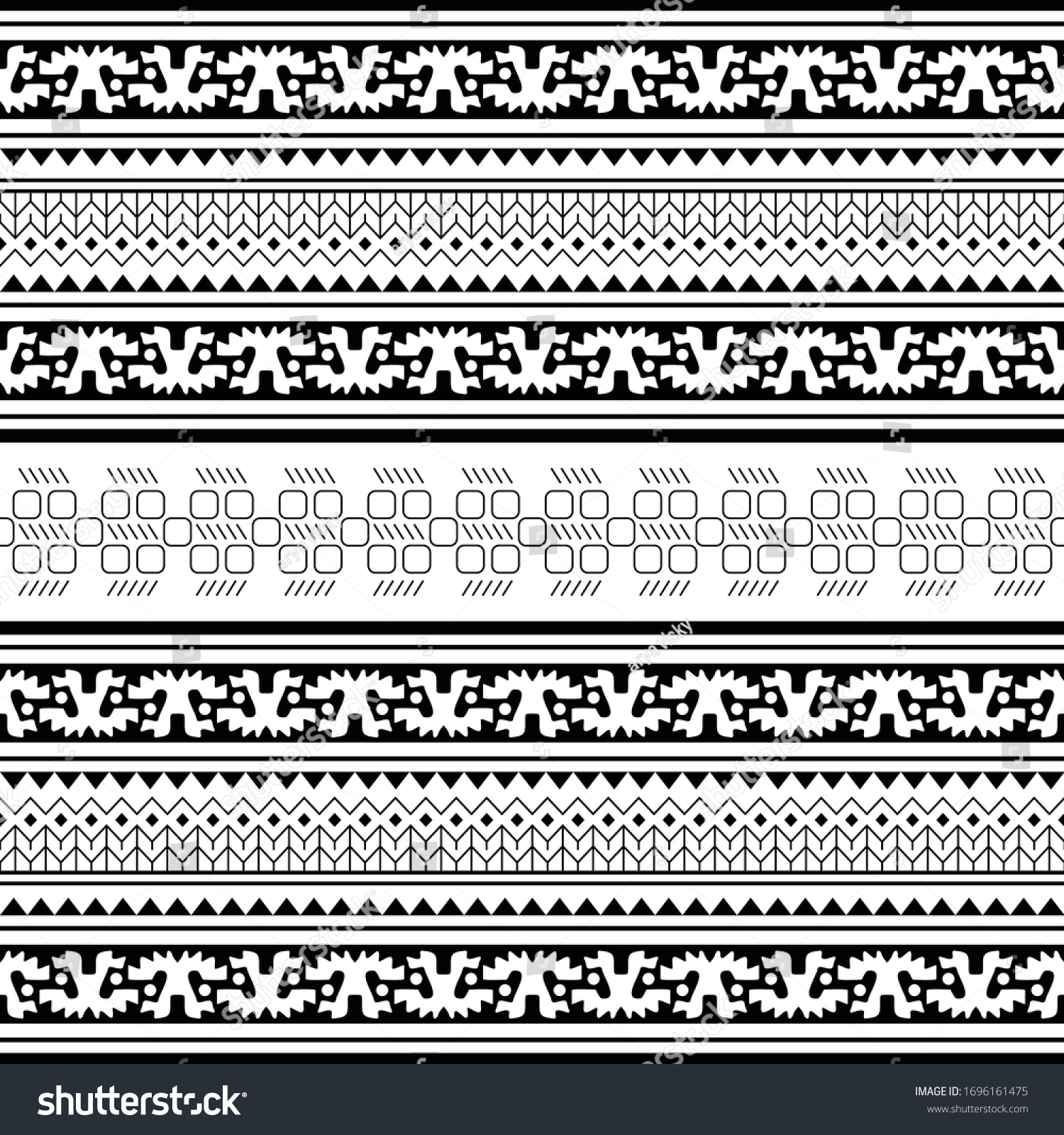 Black White Vector Border Design: เวกเตอร์สต็อก (ปลอดค่าลิขสิทธิ์ ...