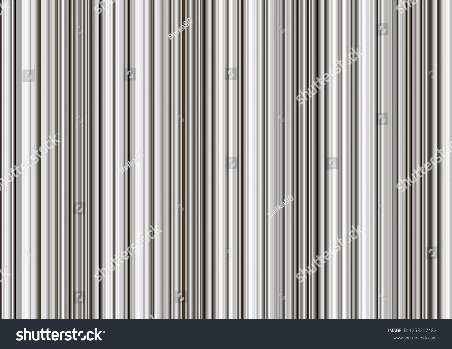 Black Background Clutter On Screen Stock Vector (Royalty Free) 1253207482