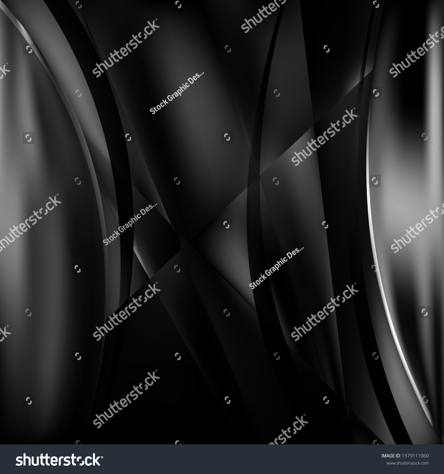 Black Background Graphic Stock Vector (Royalty Free) 1379111060 ...