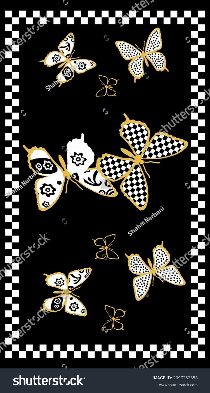 Black Butterflies Vector Design Eps Stock Vector (Royalty Free ...