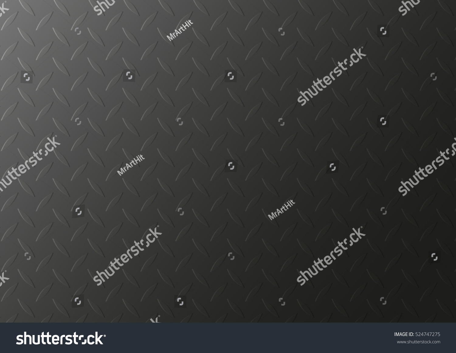 Black Diamond Plate Vector Background Stock Vector (Royalty Free) 524747275