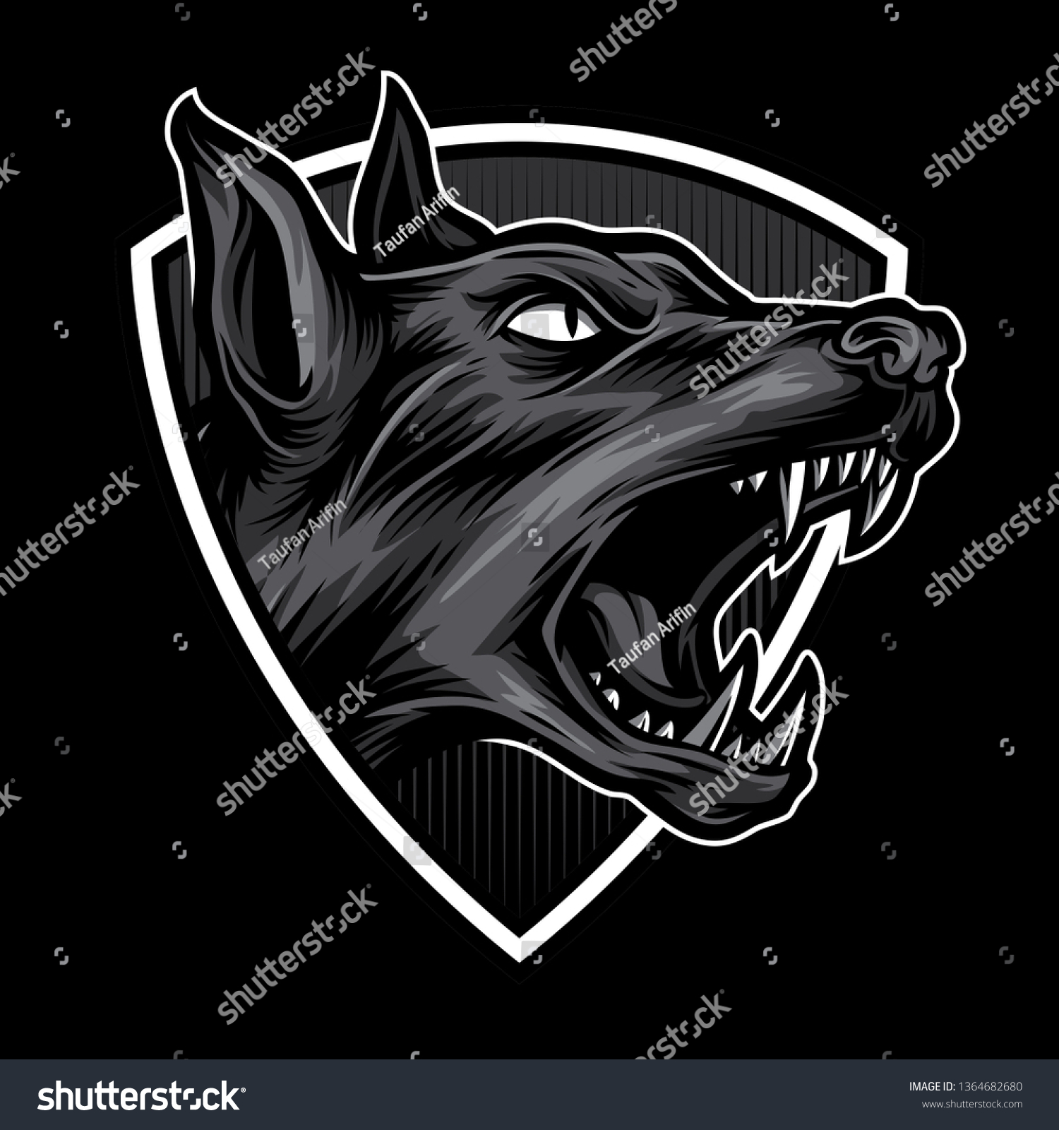 483 Mad dog logo Images, Stock Photos & Vectors | Shutterstock