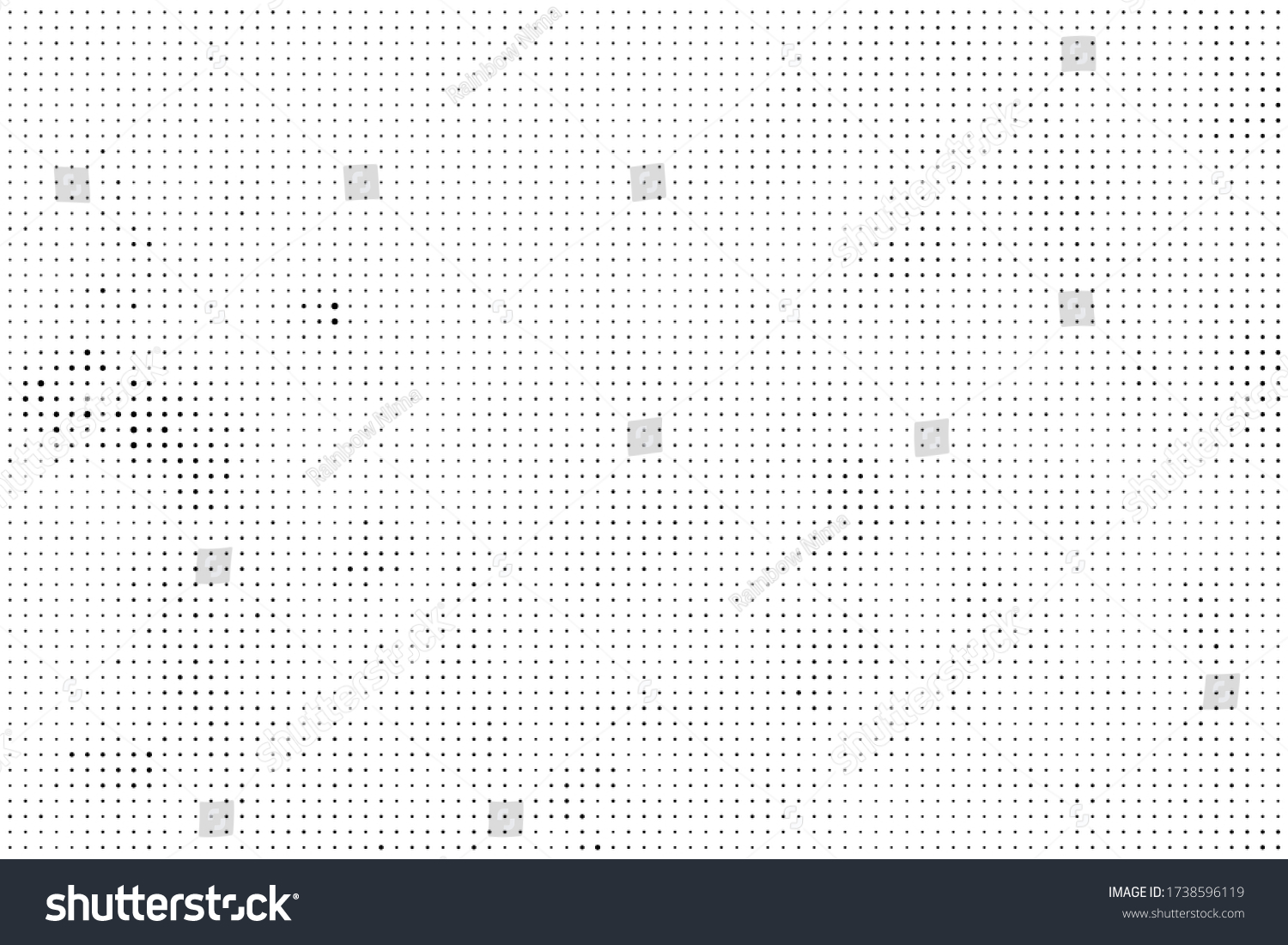 Black Halftone Elements Abstract Backdrop Comic Stock Vector (Royalty ...