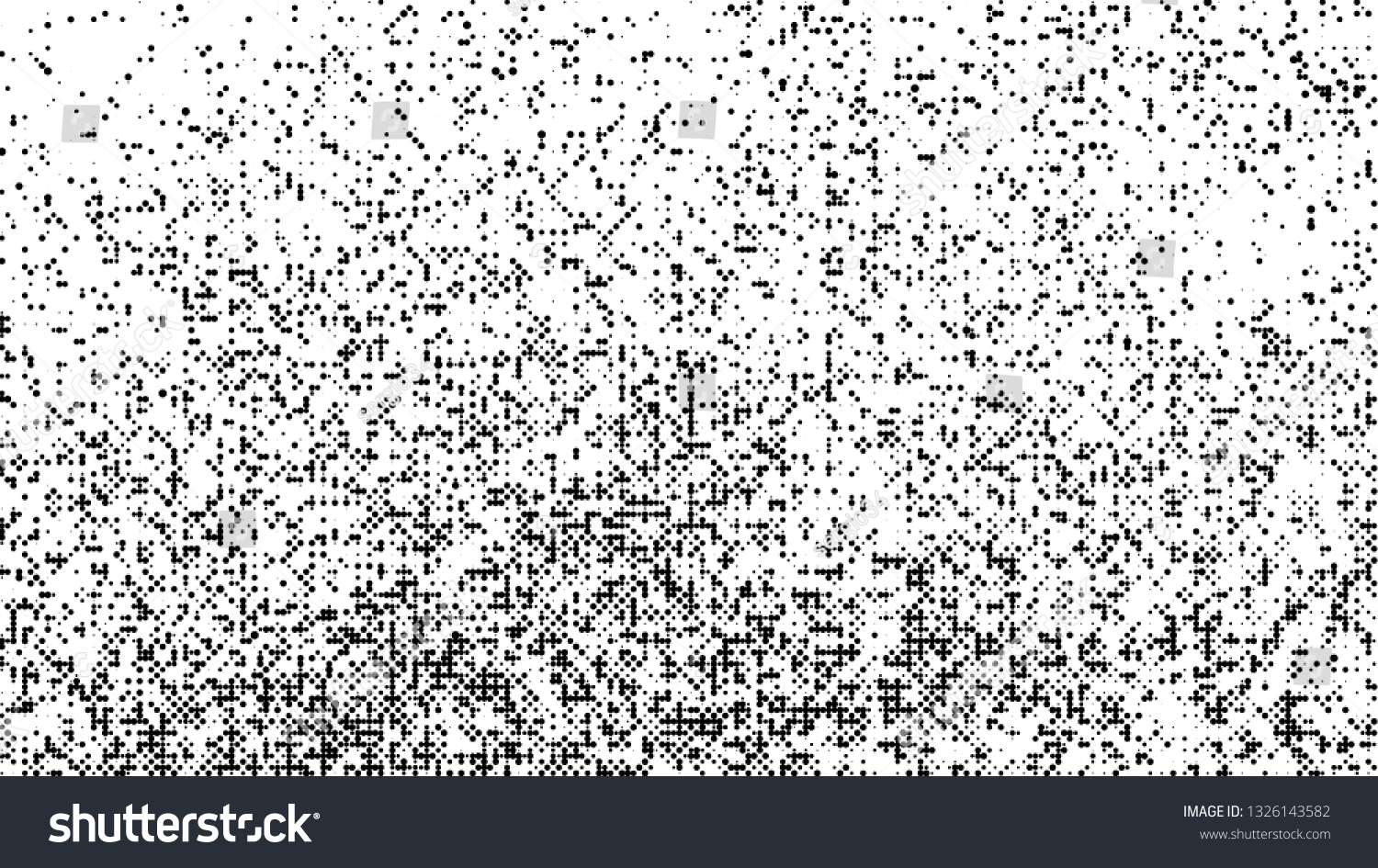 Black Halftone Texture On White Background Stock Vector (Royalty Free ...