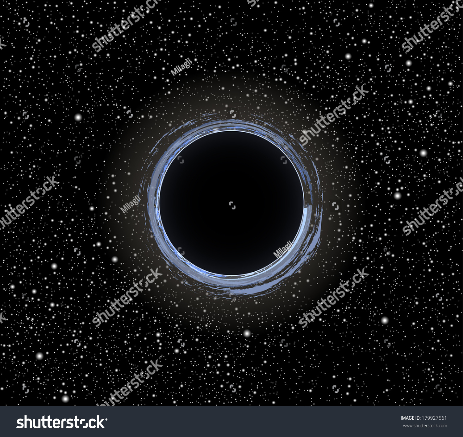 Black Hole Vector Stock Vector (Royalty Free) 179927561