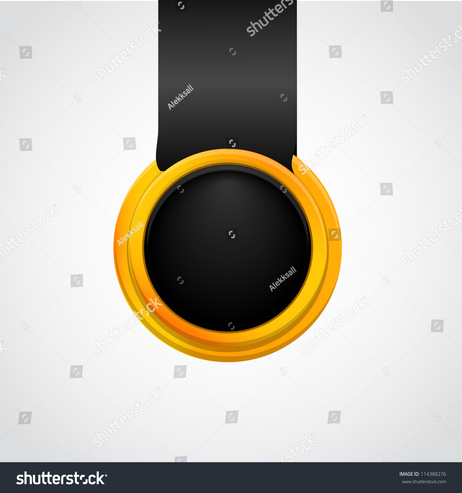 Black Label Vector Illustration Stock Vector (Royalty Free) 114388276 ...