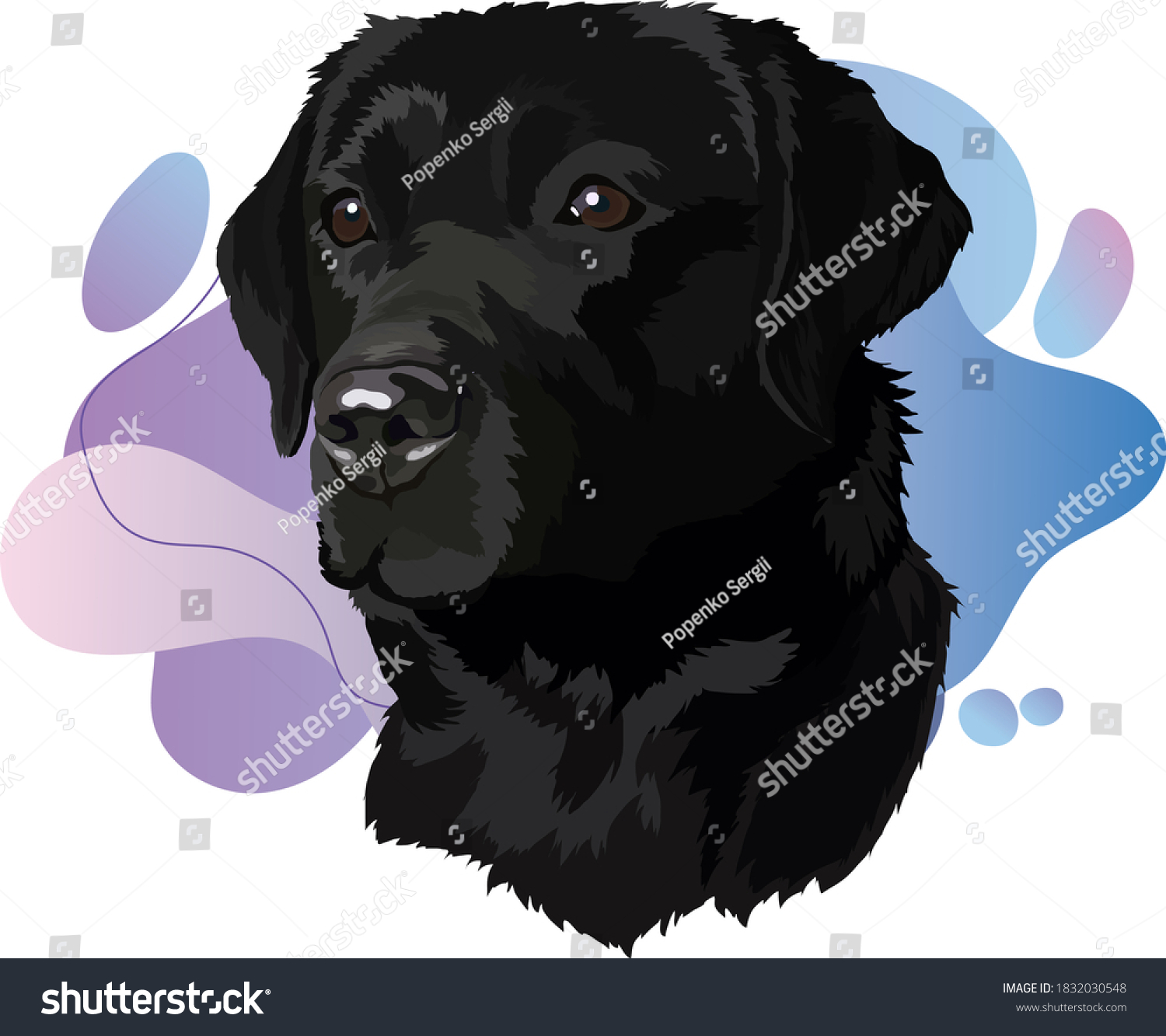 317,011 ilustraciones de Perro negro - Ilustraciones, imágenes y ...