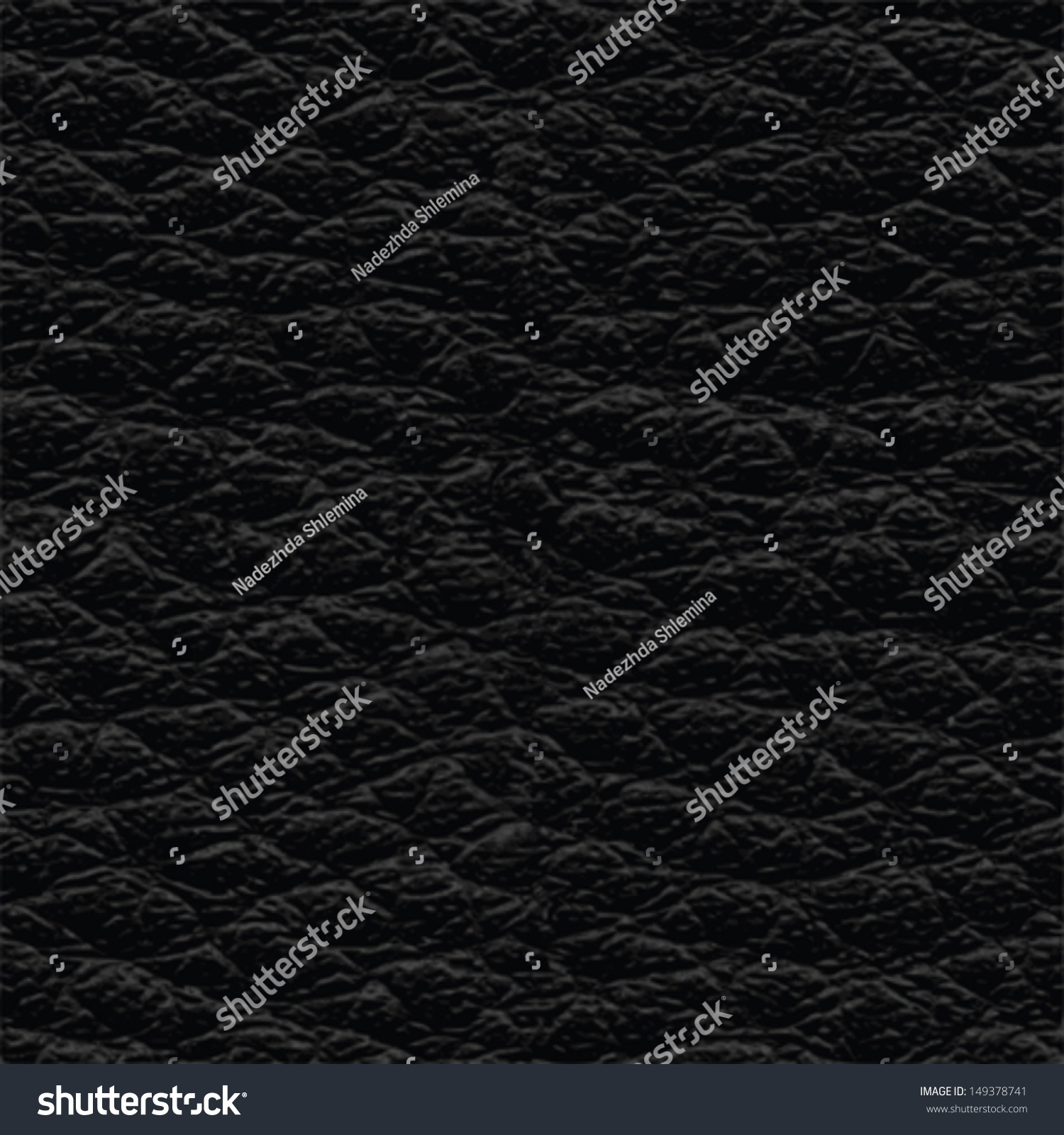 Black Leather Seamless Texture Stock Vector (Royalty Free) 149378741