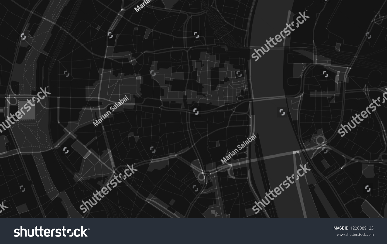 Black Light Map City Koln: เวกเตอร์สต็อก (ปลอดค่าลิขสิทธิ์) 1220089123 ...
