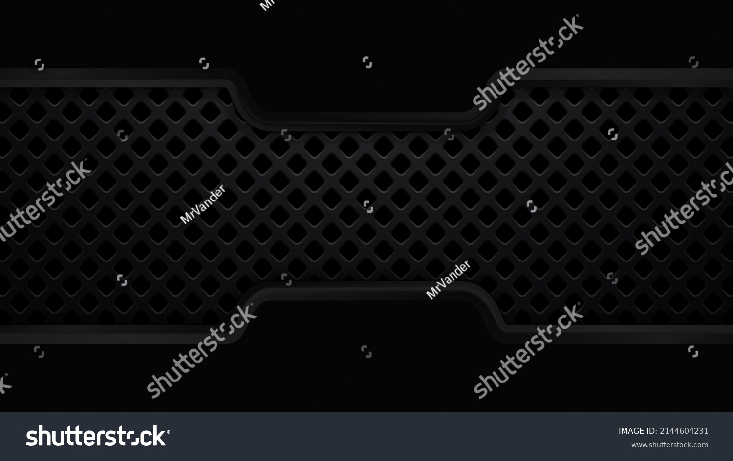 Black Metal Texture Background Vector Illustration Stock Vector ...
