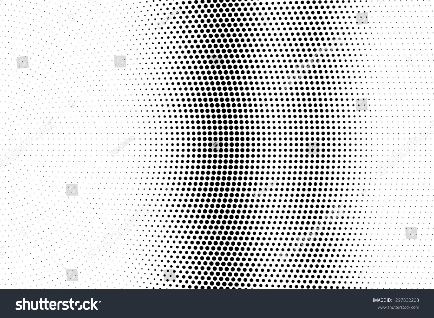Black On White Micro Halftone Texture Stock Vector (Royalty Free ...