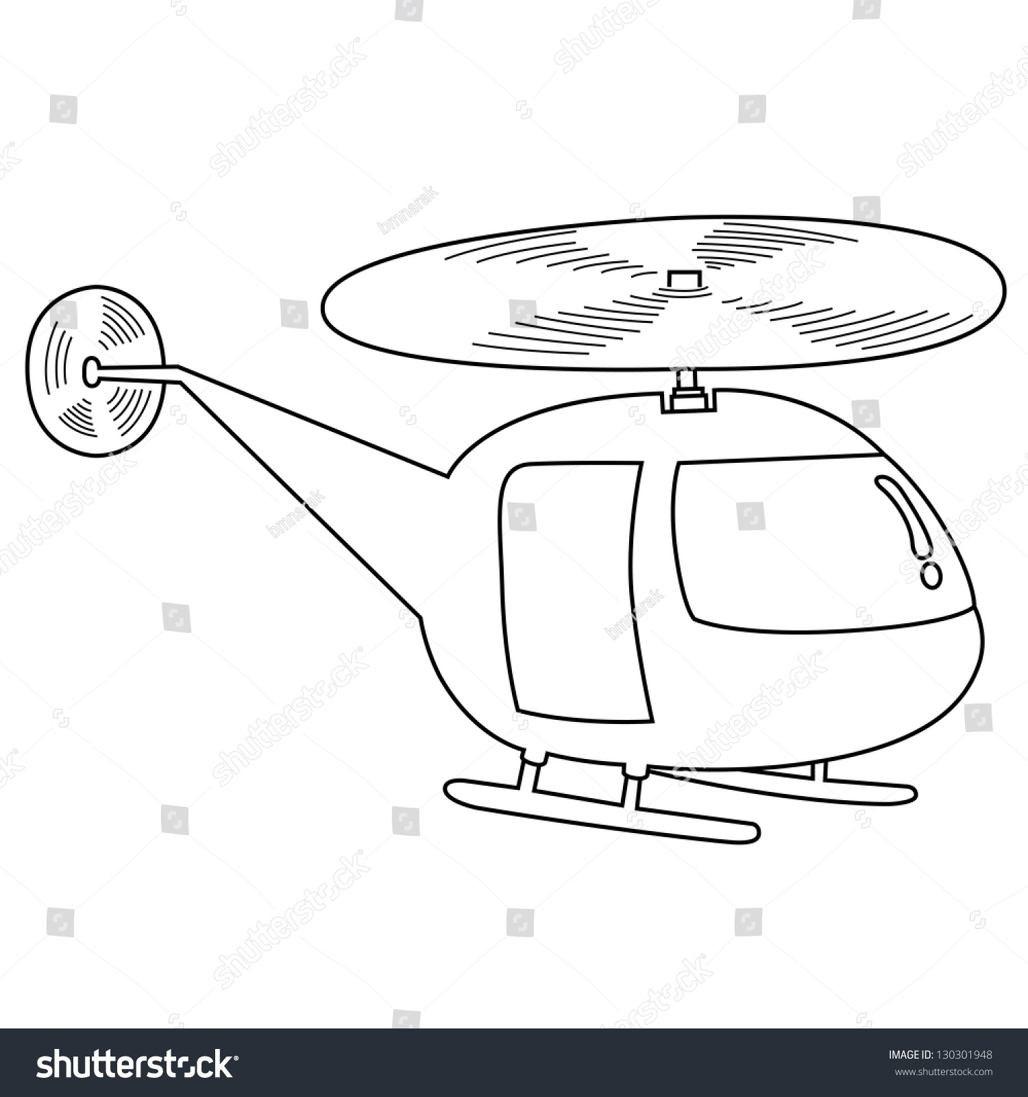 24,923 Helicopter black and white Stock Illustrations, Images & Vectors ...