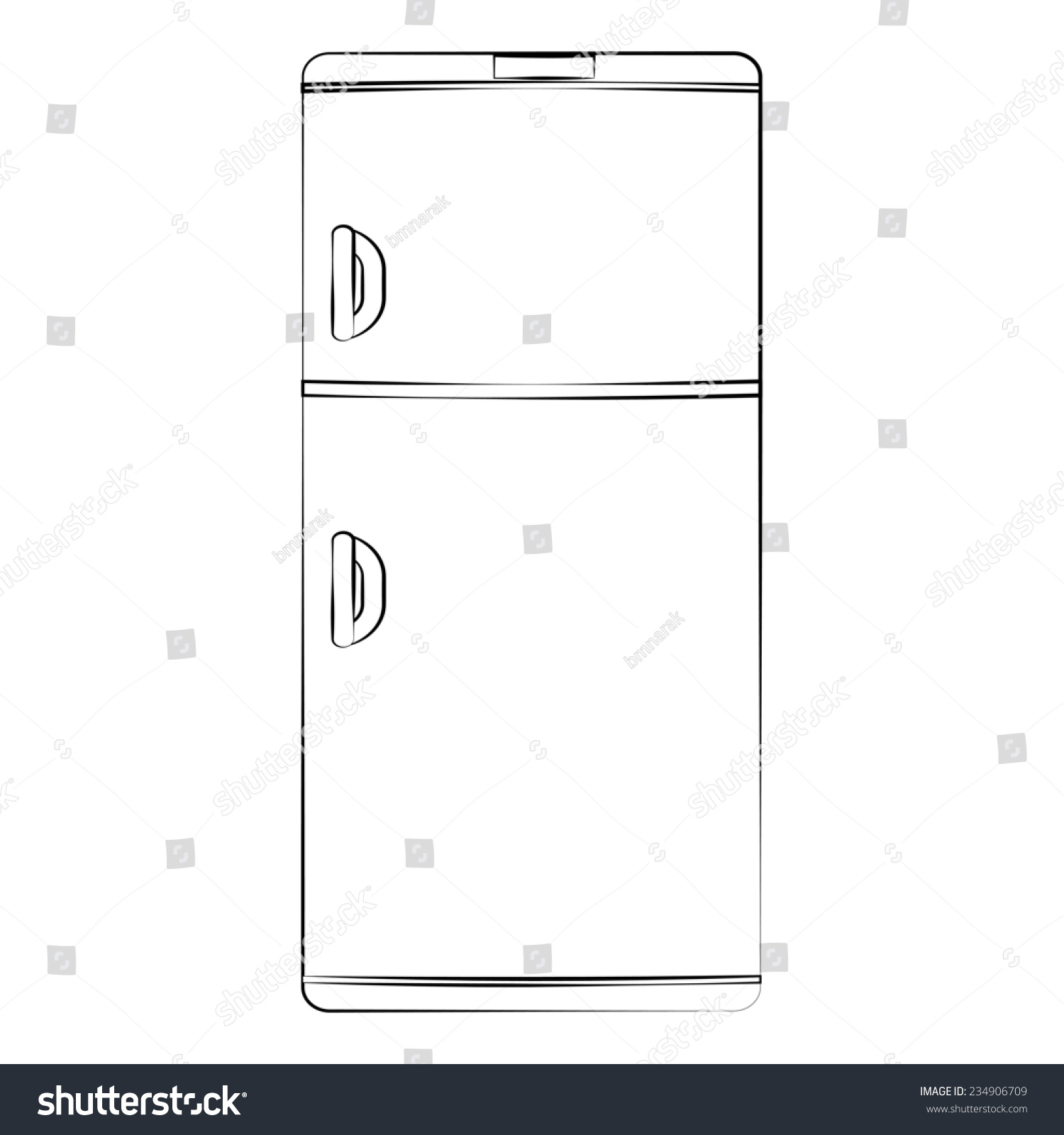 6,542 Refrigerator draw Images, Stock Photos & Vectors | Shutterstock